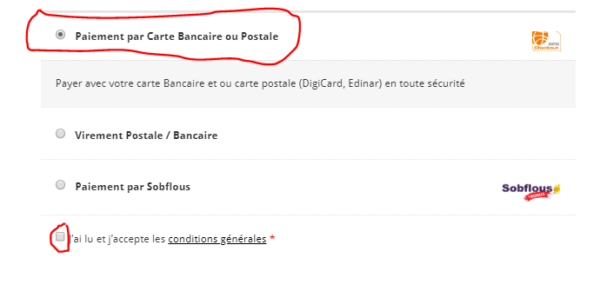 paiement - Bac Tunisie 2026